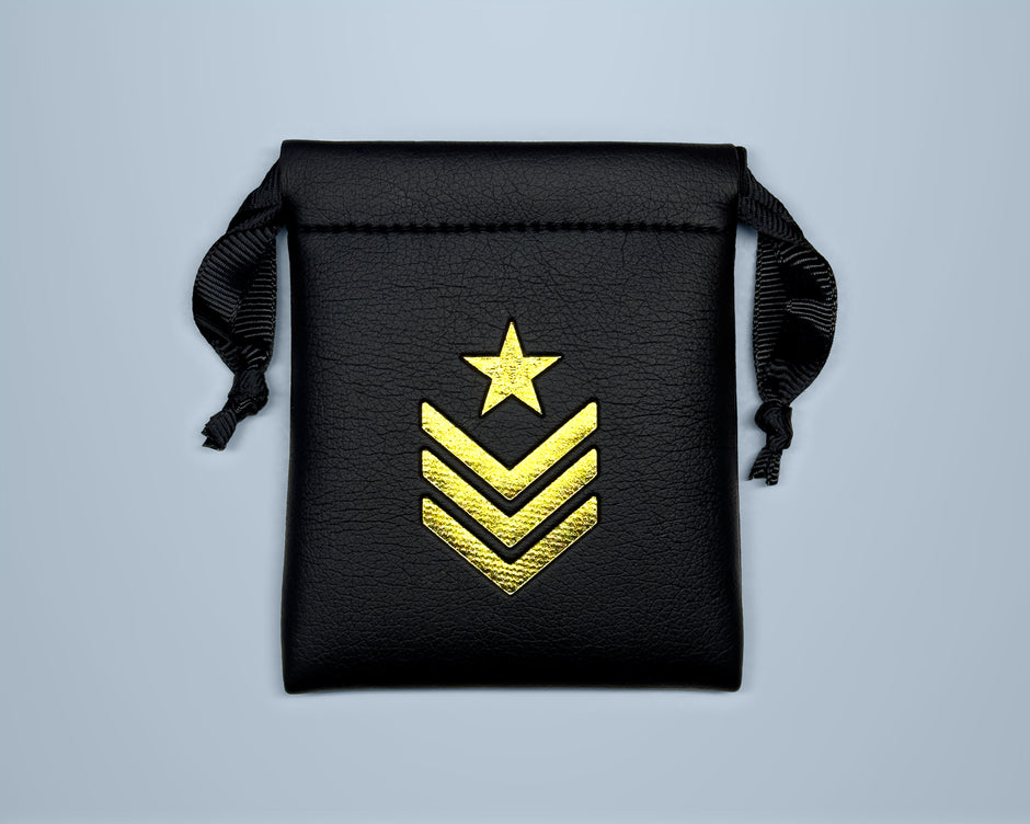 Leather Dice & Token Bag